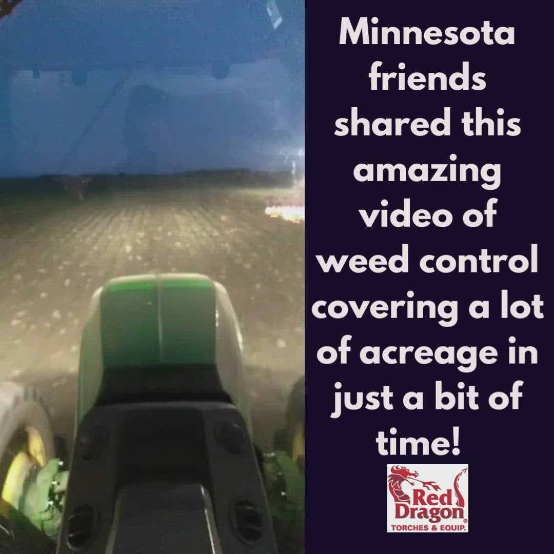 Red Dragon® Row Crop Flamers – Flame Engineering