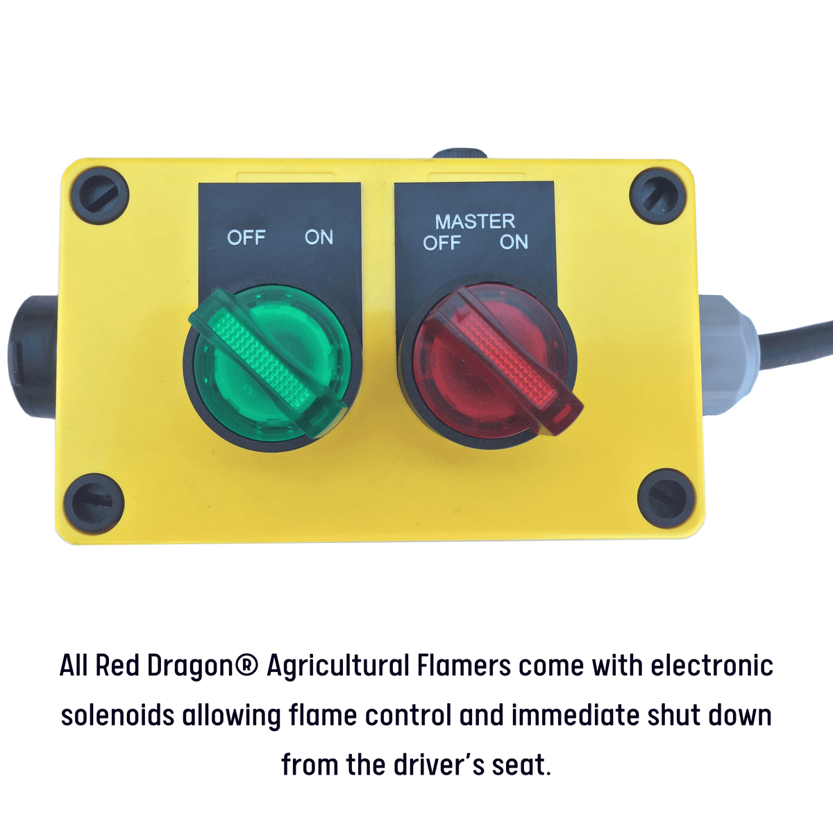 Red Dragon® Row Crop Flamers – Flame Engineering